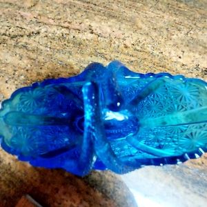 Fenton | Art | Fenton 96s Crystal Cut Split Handles And Daisy Button ...